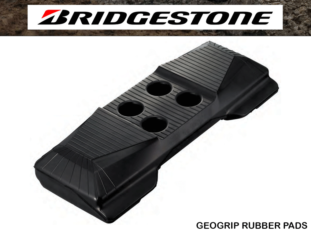 BRIDGESTONE GeoGrip Rubber Pads — TractionSourceUSA.com