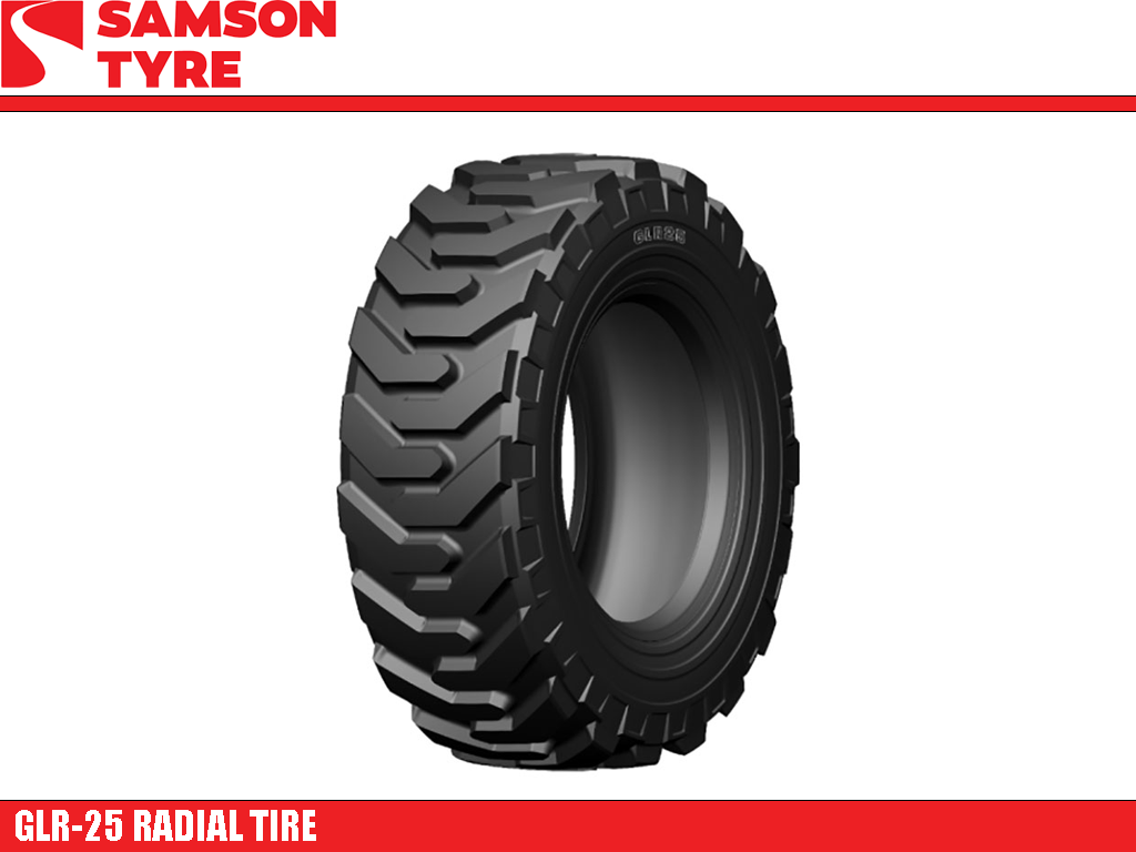 SAMSON GLR-25 radial skid steer tire — TractionSourceUSA.com