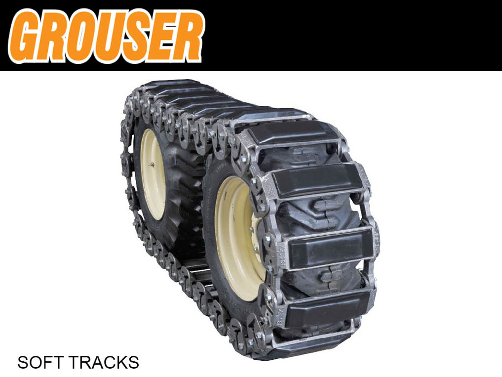 GROUSER soft tracks for skid steer loader — TractionSourceUSA.com
