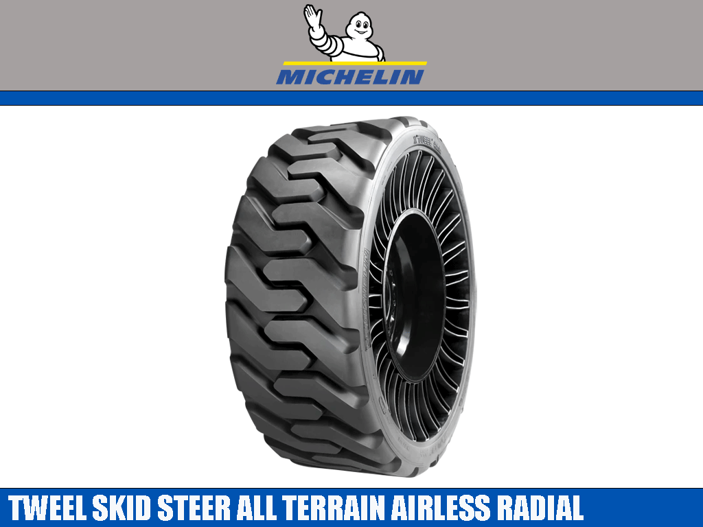 MICHELIN X Tweel All Terrain airless radial skid steer tire #93405 ...